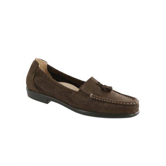 SAS | Shoes | New Sas Hope Slip On Loafer Medium In Brown Turf | Poshmark